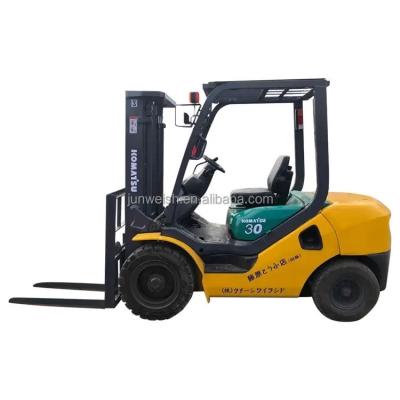 China Japan Made Used Komatsu 3 ton Diesel FD30 FD80 FD50 Forklift in Excellent Condition for sale