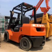 China 3 Ton Diesel Forklift with Japan Engine 5 Ton Capacity 3 Stages Side Shift Second Hand for sale