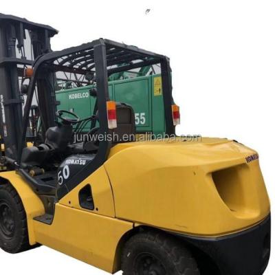 China Japanese Komatsu Forklift FD50 T 5T with ISUZU Engine and 2 Stage/3 Stage Mast in Japan for sale