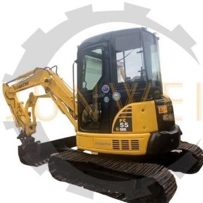 China Used Komatsu PC55MR-2 Mini Excavator 5 Ton Digger with Maximum Digging Depth of 3275mm for sale