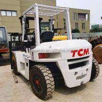 China 1150mm Fork Length Used Japan Made FD60 Forklift with Lifting Pallet Truck Power Type for sale