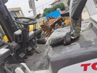 China 1150mm Fork Length Used Japan Made FD60 Forklift with Lifting Pallet Truck Power Type for sale