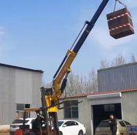 China 3000 kg Wheel Drive 3 ton 5 ton Multifunction Forklift Diesel All Terrain Forklift Telescopic Handler Forklift crane arm for sale