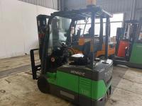 China 1.5 Ton Electric Forklift FD15 with 3000kg Loading Capacity and 2 Stage/3 Stage Mast for sale
