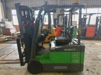 China 1.5 Ton Electric Forklift FD15 with 3000kg Loading Capacity and 2 Stage/3 Stage Mast for sale