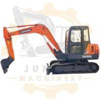 China Korea Used Doosan DH55 Mini Excavator with 0.75m3 Bucket Capacity and Low Working Hours for sale