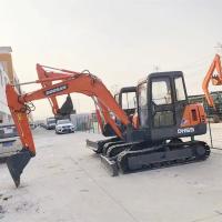 China Korea Used Doosan DH55 Mini Excavator with 0.75m3 Bucket Capacity and Low Working Hours for sale