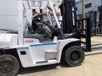 China Printing Shops TCM 7 TON FORKLIFT with Used Original Japan FD70 Forklift for sale
