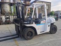 China TCM 7 Ton Forklift Used Original Japan Made FD70 with Power type Lifting Pallet Truck for sale