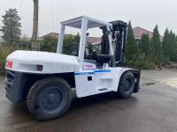 China 10 Ton TCM Diesel Forklift in Japan with 2 Stage Mast for sale