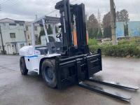 China 10 Ton TCM Diesel Forklift in Japan with 2 Stage Mast for sale