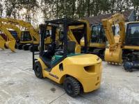 China FD30 FD80 FD50 Used Diesel Forklift 3 ton Secondhand Komatsu Japan with 550mm Fork Width for sale