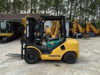 China FD30 FD80 FD50 Used Diesel Forklift 3 ton Secondhand Komatsu Japan with 550mm Fork Width for sale