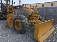 China Manufacturing Plant Used Caterpillar Motor Grader CAT 140K 140H with Front Blade Bucket for sale