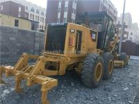 China Manufacturing Plant Used Caterpillar Motor Grader CAT 140K 140H with Front Blade Bucket for sale