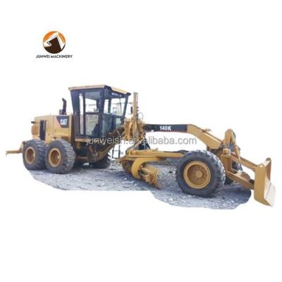 China 2018 CAT 140K 140H Motor Grader with Front Blade Bucket High Operating Efficiency for sale