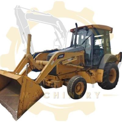 China Affordable CAT 420F Backhoe Excavator with BOXINHUASHENG Hydraulic Valve Lorry Loader for sale