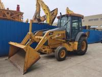 China Affordable CAT 420F Backhoe Excavator with BOXINHUASHENG Hydraulic Valve Lorry Loader for sale