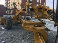 China 18000 kg Detuz Engine Used Caterpillar Motor Grader CAT 140K 140H with Front Blade Bucket for sale