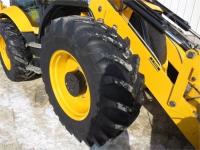 China Drive Type 4-wheel Drive Backhoe Excavator Loader 4x4 JCB 4CX 3CX for United States for sale
