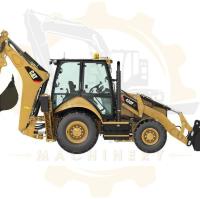 China 92 KW Front Loader CAT 420F Backhoe Excavator for Smooth and Precise Digging for sale