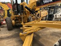 China 18000 kg CAT 140k Motor Grader Secondhand Caterpillar 140G 140K 140 Wheel Manual Grader for sale
