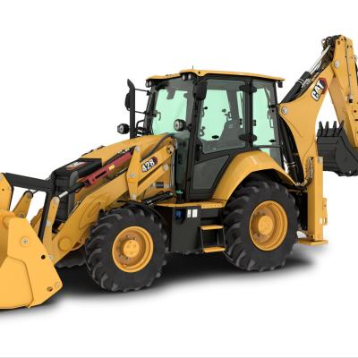 China 92 KW CATERPILLAR 420F Backhoe Loader Excavator 4X4 with 0.5 CBM Bucket Capacity for sale