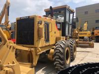 China Japan Used CAT 140K Motor Grader with Bosch Rexroth Hydraulic Cylinder Affordable for sale