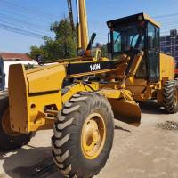 China 140h Hours Secondhand CAT 140G 140K 140 Motor Grader Building Material Shops Equipment for sale