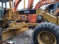 China Second Hand 120g Motor Grader Used Caterpillar 120G 12H 140h 9235*2710*3240 Dimensions for sale