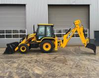 China 4-Wheel Drive 4x4 JCB 3CX 4CX Backhoe Excavator Loader with Extended Boom Bucket Arm for sale