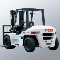 China TCM 7 TON FD70 Forklift from Japan with 4000 kg Weight and 1150mm Fork Length for sale
