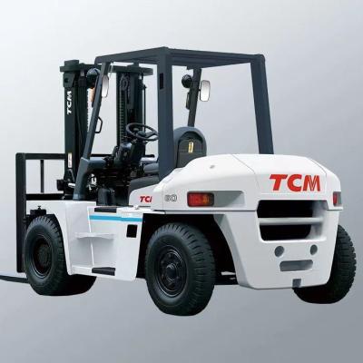 China TCM 7 TON FD70 Forklift from Japan with 4000 kg Weight and 1150mm Fork Length for sale