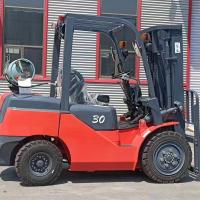 China 3.5 Ton Gasoline Forklift Truck with Overall Dimensions of 1755 x 800 x 2068 mm for sale