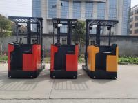 China 1.5 Ton or 2 Ton Electric Forklift Reach Truck Seated or Standing Type Warehouse Equipment for sale