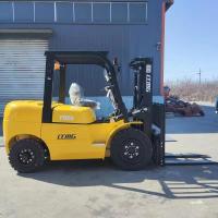 China Japan ISUZU Engine 5 Ton Diesel Forklift Truck with Fork Positioner and Side Shifter for sale
