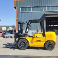 China Japan ISUZU Engine 5 Ton Diesel Forklift Truck with Fork Positioner and Side Shifter for sale
