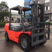 China 5 Ton Diesel Forklift Truck with ISUZU Engine Fork Positioner and Side Shifter Euro5/EPA for sale