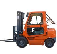 China FD50T 5Ton 3ton 5m 6m 3 stage mast Diesel Forklift with cabin Euro5/EPA for sale