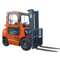 China FD50T 5Ton 3ton 5m 6m 3 stage mast Diesel Forklift with cabin Euro5/EPA for sale