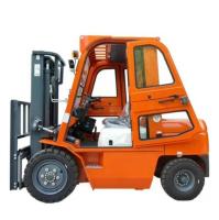 China 3000kg 3500kgs Closed Cabin and Heater Diesel Forklift Perfect for Construction Works for sale
