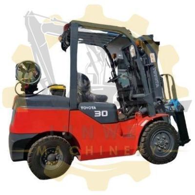 China 4000 kg Weight 2 2.5 3.0 3.5 ton LPG/gasoline forklift truck for Industrial Lifting for sale