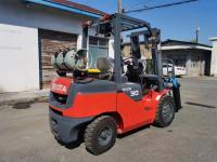 China 4000 kg Weight 2 2.5 3.0 3.5 ton LPG/gasoline forklift truck for Industrial Lifting for sale