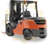 China 550mm/685mm Fork Width Japan Komatsu 3ton 5ton Forklift with Japanese Engine for sale