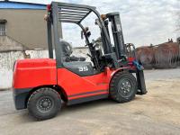 China 3 Ton Japan Manual Hydraulic Lifting Pallet Truck with 550mm or 685mm Fork Width for sale