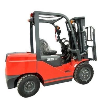 China 150mm Min. Lifting Height Manual Hydraulic Forklift for 3.5 Ton Japanese Forklift for sale