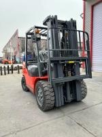 China 150mm Min. Lifting Height Manual Hydraulic Forklift for 3.5 Ton Japanese Forklift for sale