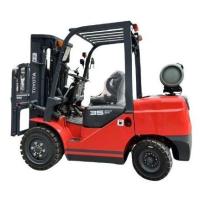 China 1150mm Fork Length 3 Stage Mast LPG/Gasoline 3.5 Ton Forklift Truck for Your Business for sale