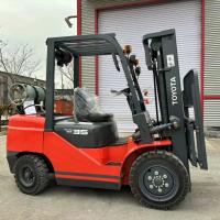 China 3 Stages Mast Lpg Forklift for Japan Engine Side Shift and 3.0 Ton Loading Capacity for sale