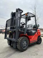 China Japanese 3 Ton Forklift with 3 Stages Mast and Side Shift Lifting Height 4.0-4.5 Meters for sale